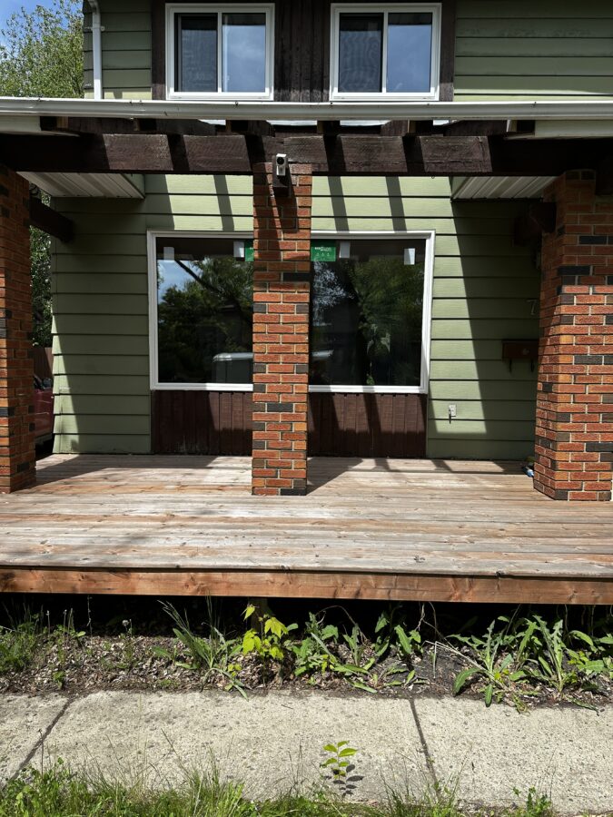 Living Room Windows Replacement. Edmonton, May 2025 - Ecoline Windows